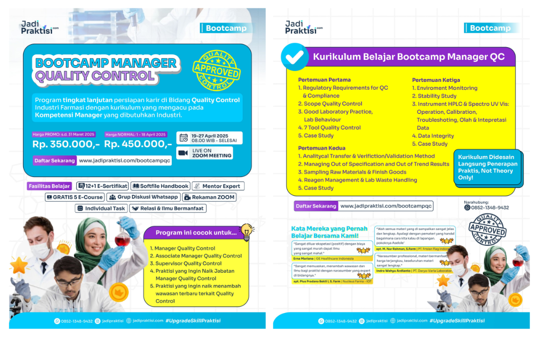 Bootcamp Manager QC – Jadipraktisi.com